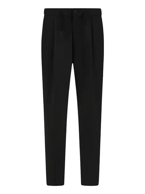 Herno Pleated Tailored Trousers - Black