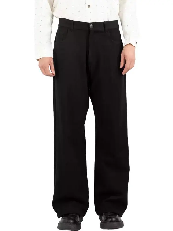 SOCIETE ANONYME Wool Trousers - Black
