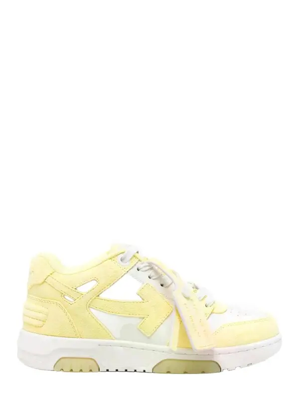 Off-White Arrow-motif Sneakers - Yellow