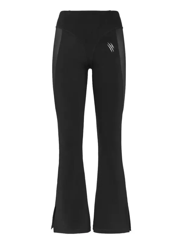 PLEIN SPORT Jogging Flare Leggings - Black