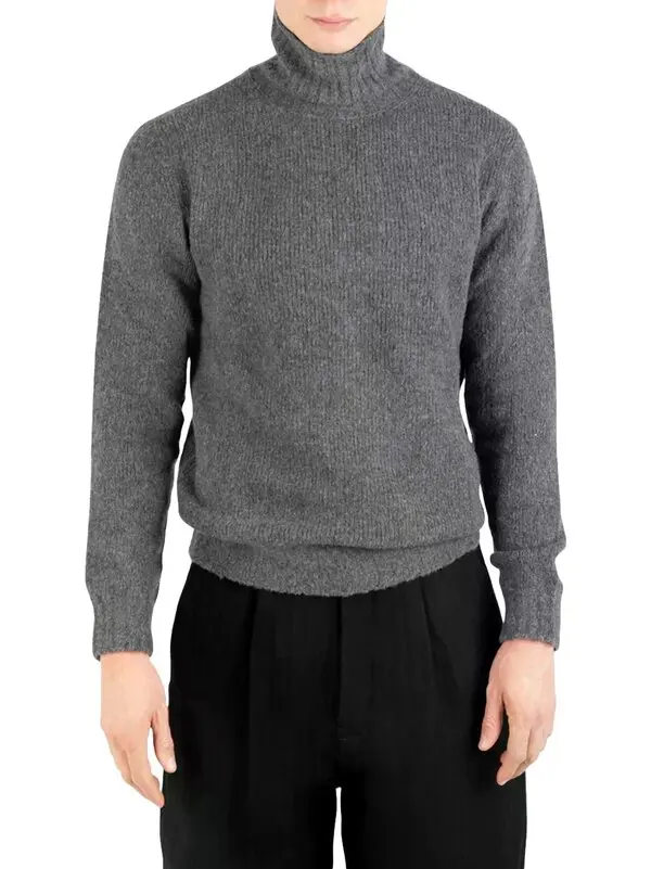 SOCIETE ANONYME Liam Roll-neck Jumper - Grey