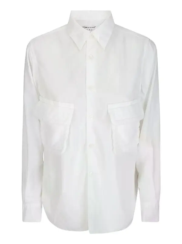 Comme Des Garçons Pocket Shirt - White