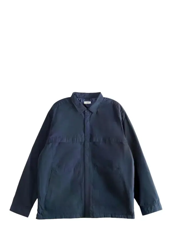 Nanamica Waterproof Shirt Jacket - Blue