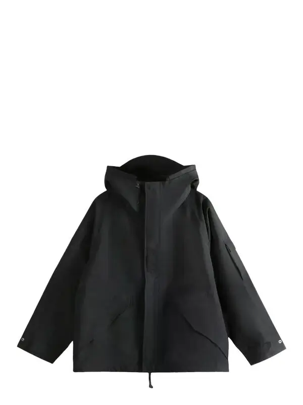 Nanamica Waterproof Hooded Jacket - Black