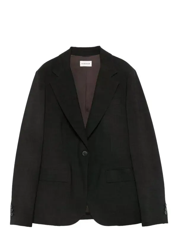 P.a.r.o.s.h Single-breasted Blazer - Black