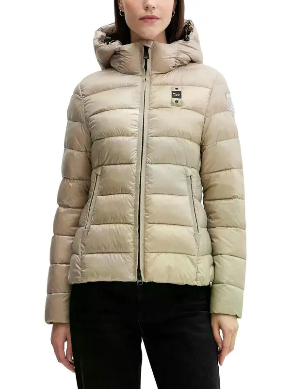 BLAUER. Caroll Hooded Jacket - Neutrals
