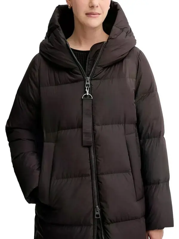 Marc O'polo Hooded Zip Coat - Brown