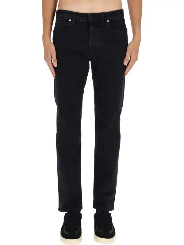 Stone Island Slim Fit Denim Pants - Black