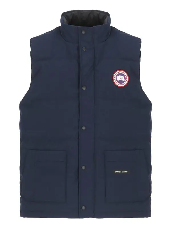 Canada Goose Padded Quilted Vest - Blue