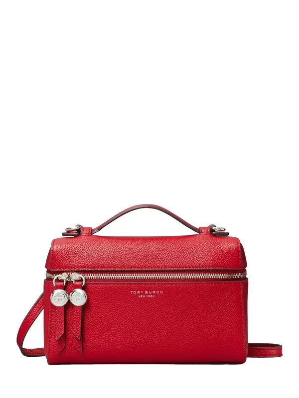 Tory Burch Romy Slim Top Handle Bag - Tory Red