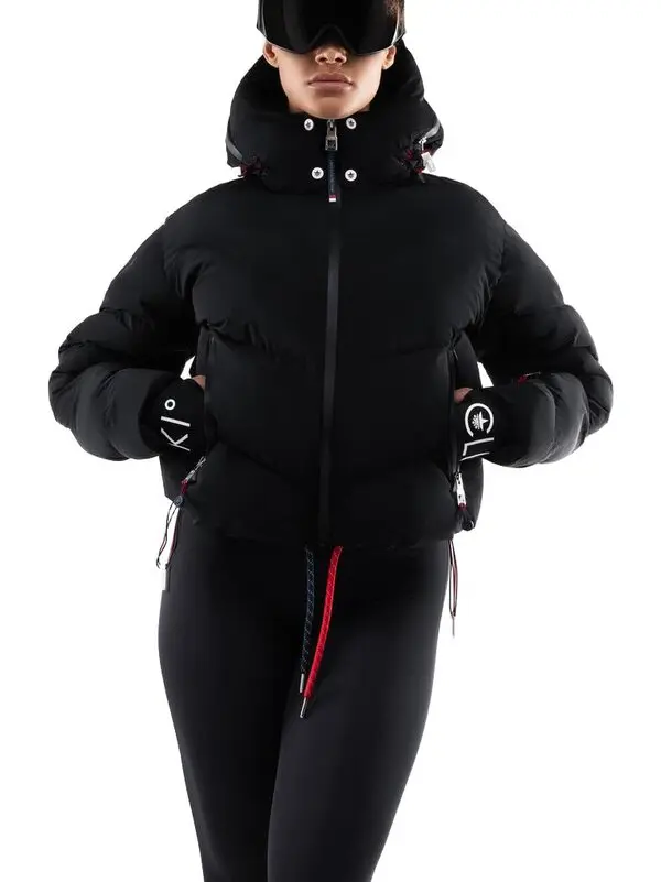 MALIBU SKI CLUB Aspen Puffer Jacket - Black