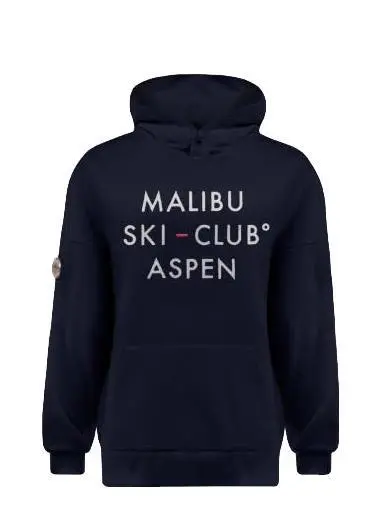 MALIBU SKI CLUB Aspen 3d Hooded Sweatshirt - Navy