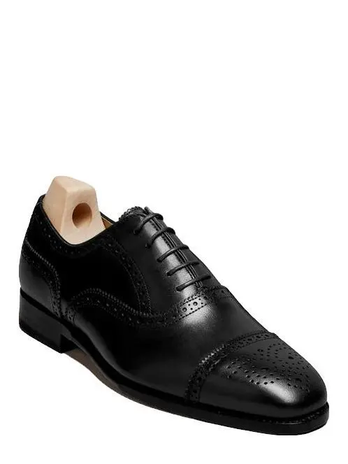 MYRQVIST Strömsö Semi-brogue Oxfords - Black