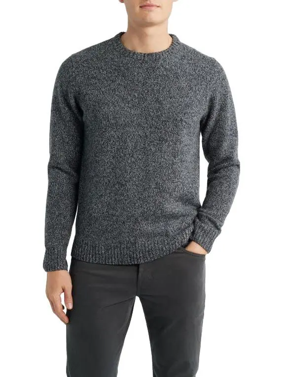James Campbell Girvan Merino Wool Sweater - Black
