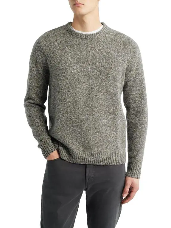 James Campbell Girvan Merino Wool Sweater - Grey