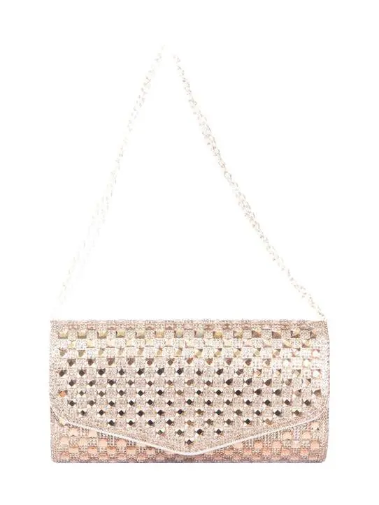 LAUREN LORRAINE Misha Clutch - Gold