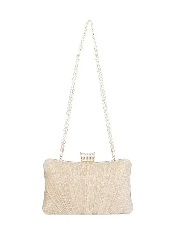 LAUREN LORRAINE Elegant Clutch - Gold