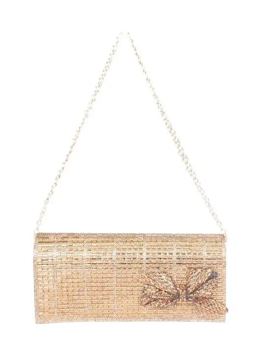 LAUREN LORRAINE Colleen Clutch - Gold