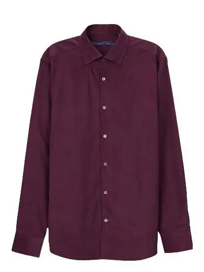 Robert Talbott Morgan Pinwale Corduroy Shirt - Wine