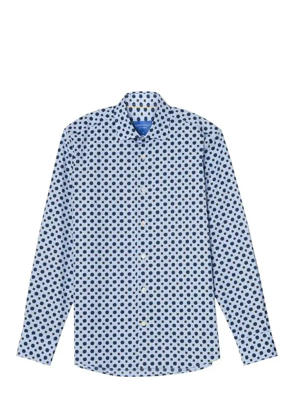 Robert Talbott Reynolds Foulard Print Shirt - Blue Multi