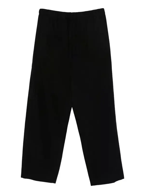 STEIN Wool-cashmere Trousers - Black