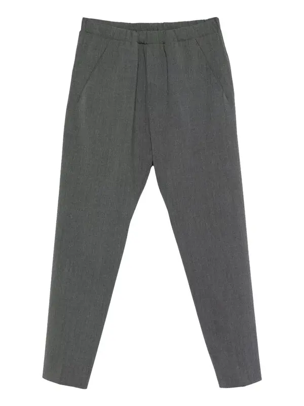 NINE:INTHE:MORNING Elasticated-waist Trousers - Grey