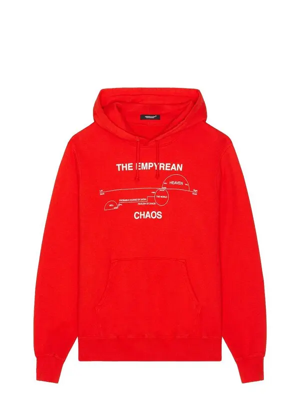 Undercover The Empyrean Chaos Pullover Hoodie - Red