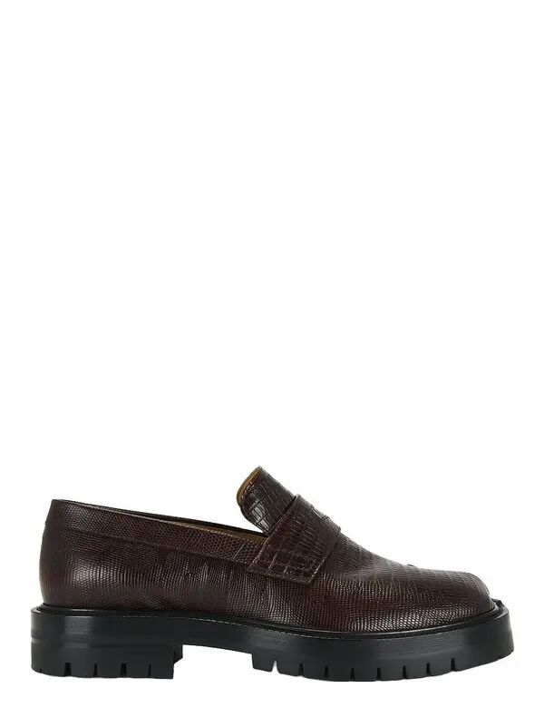MAISON MARGIELA Tabi County Loafer - Coffee Bean