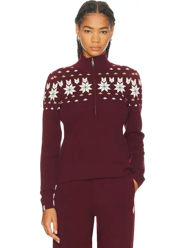The Upside Le Ski Blanche Half Zip - Quince