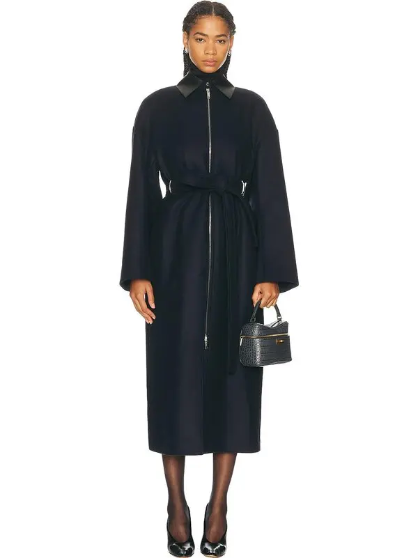 Sportmax Gene Coat - Midnight Blue