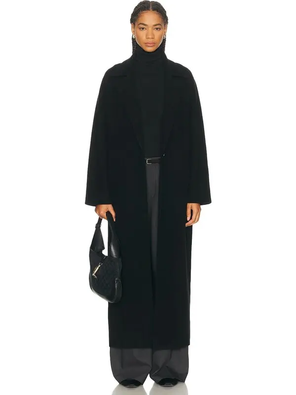 Sprwmn Classic Cashmere Coat - Black