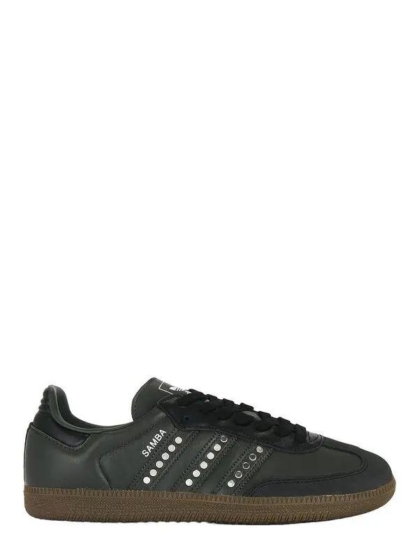 Adidas Originals By Alexander Wang Samba Og Sneakers - Core Black  Legend Earth  Gum 5