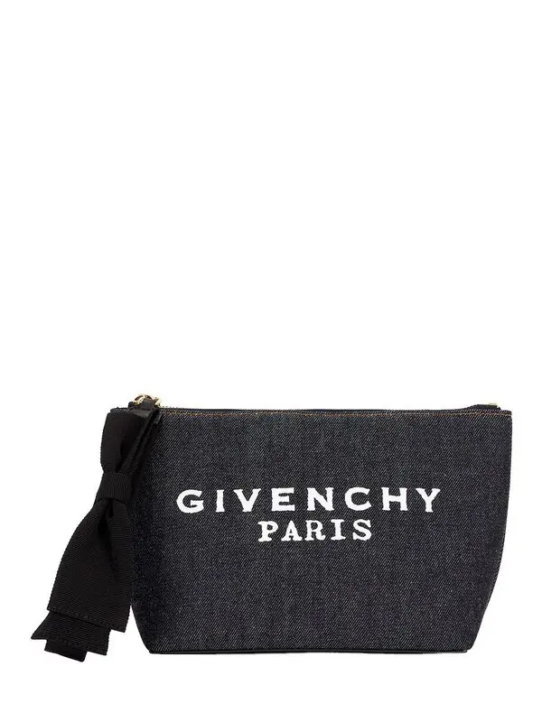Givenchy Small Logo Pouch - Indigo Blue