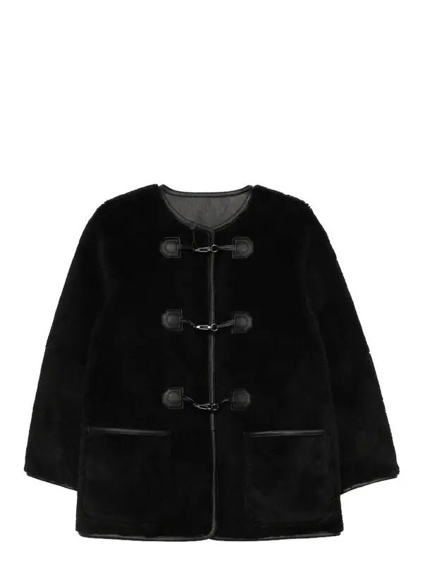 DUNST Outerwear With Toggle Fastening - Black