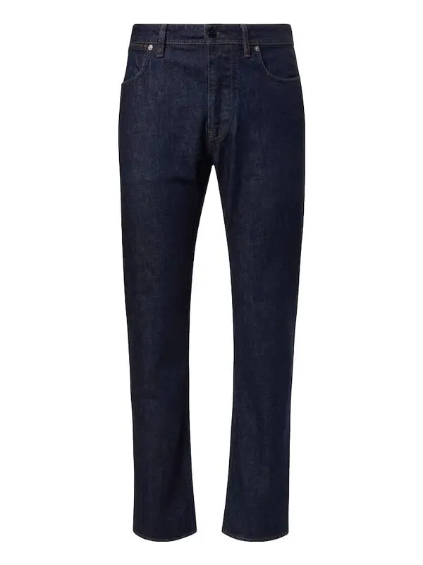 Stone Island Mid-rise Straight Jeans - Blue