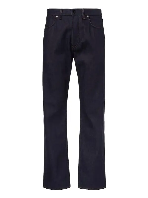 Stone Island Mid-rise Straight Jeans - Blue