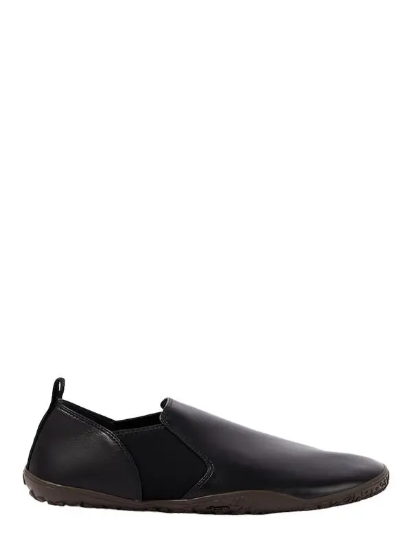 LEMAIRE Vibram Leather Slip-on Shoes - Black