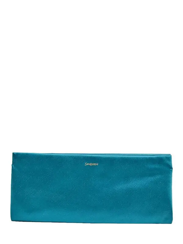 Saint Laurent Soft Clutch Bag - Blue