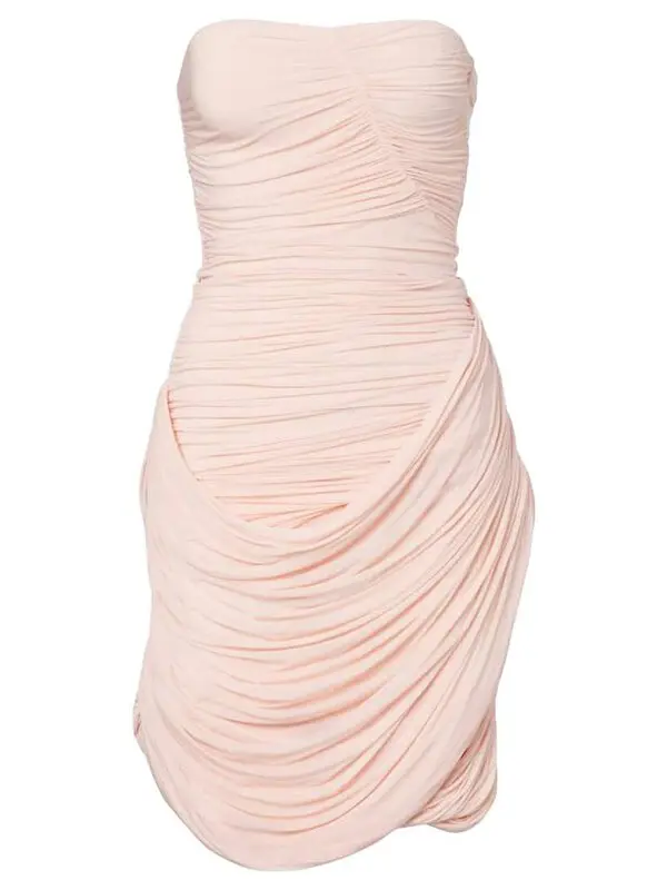 Magda Butrym Draped Midi Dress - Pink