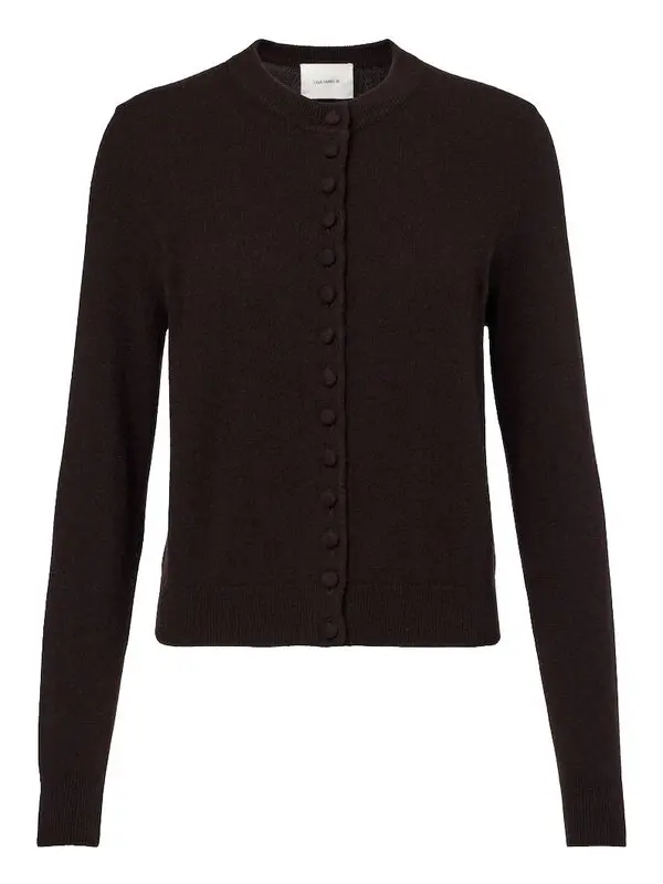 LISA YANG Wilona Cashmere Cardigan - Black