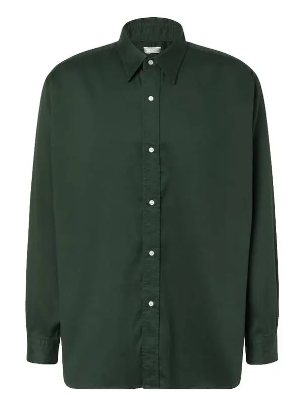 A.PRESSE Cotton Shirt - Green