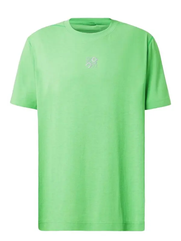 Loewe X On Active Logo Jersey T-shirt - Green