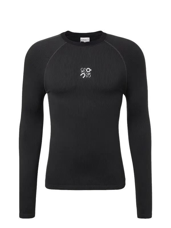 Loewe X On Logo Technical Top - Black