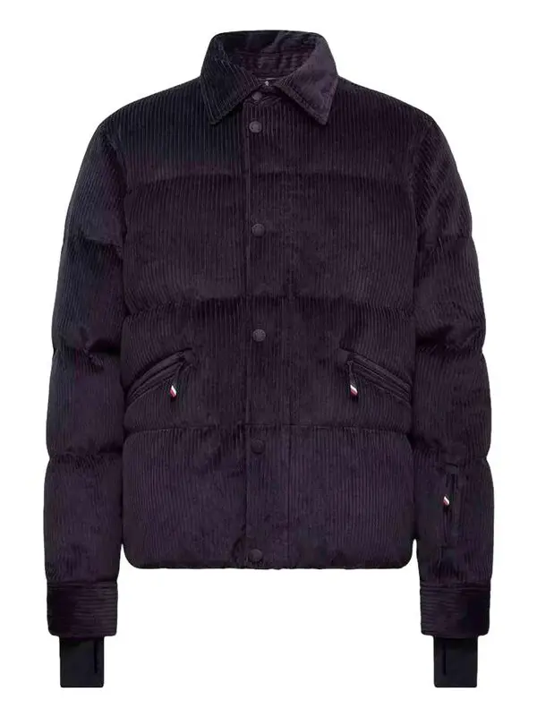 Moncler Corduroy Ski Puffer - Midnight Blue