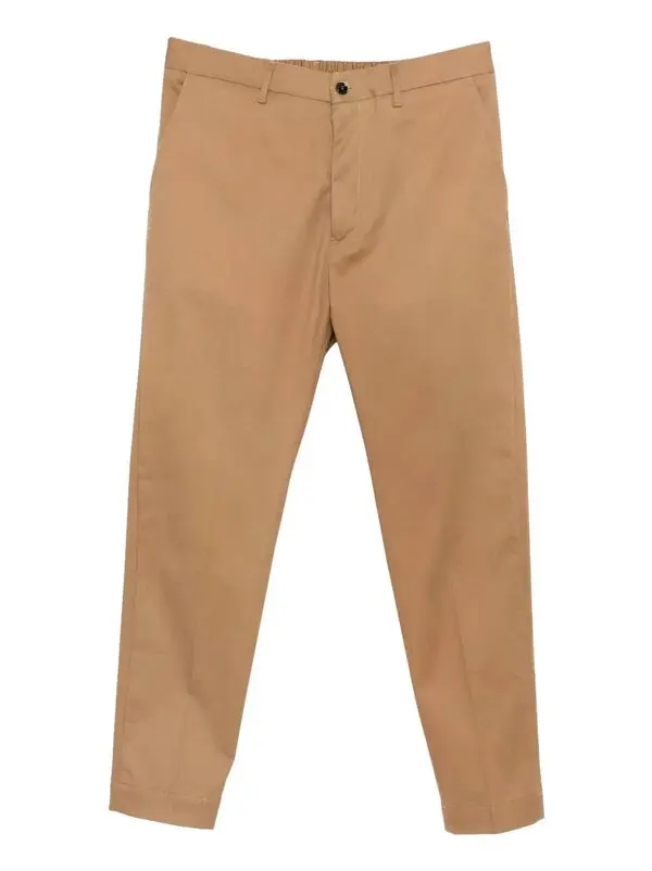 NINE:INTHE:MORNING Button-fastening Trousers - Brown
