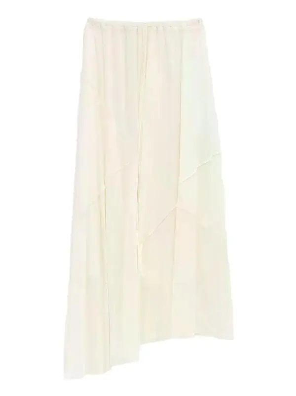 LAUREN MANOOGIAN Paneled Midi Skirt - Neutrals