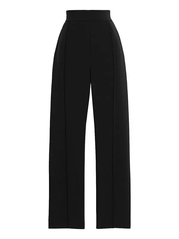 Carolina Herrera Crepe Slim-leg Pants - Black