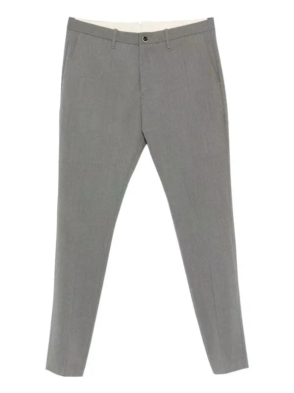 NINE:INTHE:MORNING Button-fastening Trousers - Grey