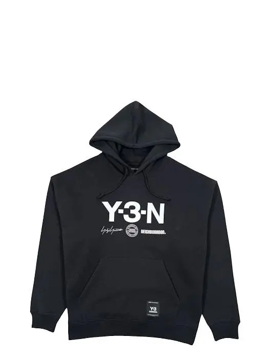 Y3 X Neighborhood Gfx Hoodie - Black