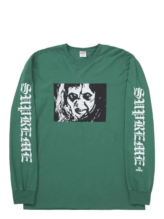 Supreme The Exorcist Mother Long Sleeve Tee Shirt - Light Pine